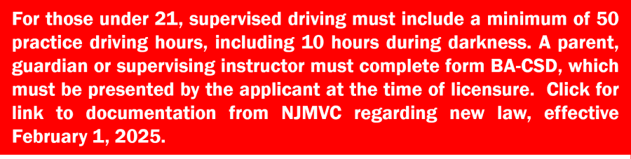Advantage Driving School Driving Lessons NJ Driver's License NJ, Best ...